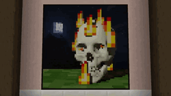 Fire Burning Skeleton Skull Meme GIF | GIFDB.com