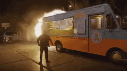 Fire Car Van Explosion Real Husbands Of Hollywood GIF | GIFDB.com