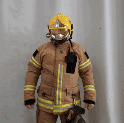 Firefighter Doing Two Thumbs Up GIF | GIFDB.com