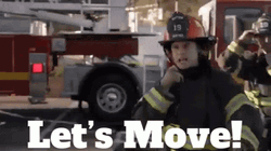 Firefighter Let's Move GIF | GIFDB.com