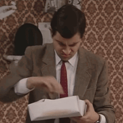 Firework Mr Bean GIF | GIFDB.com