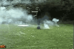 Fireworks Fail Man Hit On The Face GIF | GIFDB.com
