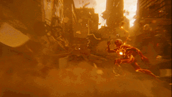 Flash Powerful Move Yellow Lightning GIF | GIFDB.com