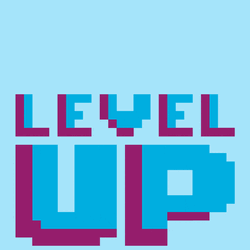 Flashing Sky Blue Level Up Pixel Art GIF | GIFDB.com