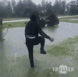 Flood Dancing Split Moves Funny Meme GIF | GIFDB.com