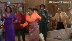 Florida Evans Jamming Good Times GIF | GIFDB.com