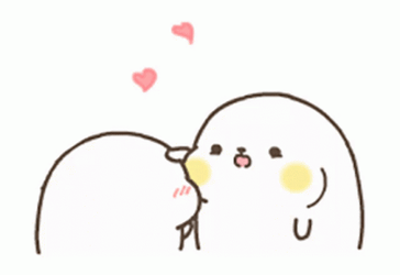 Fluffy Cartoon Head Pat GIF | GIFDB.com