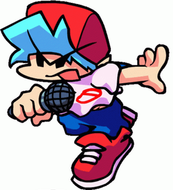 Fnf Boyfriend Fierce Pose While Singing GIF | GIFDB.com