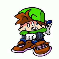 Fnf Boyfriend Pico Shocked With Sweat On His Face GIF | GIFDB.com