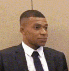 Footballer Kylian Mbappe Funny Make Face Reaction GIF | GIFDB.com