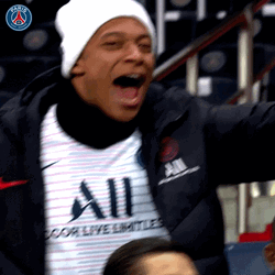 Championship Celebration Kylian Mpabbe Iconic Knee Slide GIF | GIFDB.com