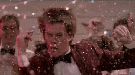 Footloose Spin Dance Kevin Bacon GIF | GIFDB.com