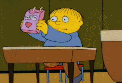 Forever Alone Simpsons Ralph Valentines GIF | GIFDB.com