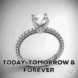 Forever Message Wedding Ring GIF | GIFDB.com