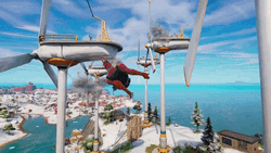 Fortnite Meme Swinging On Ropes GIF | GIFDB.com