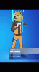 Fortnite Naruto Doge Face Dance Moves Emote GIF | GIFDB.com