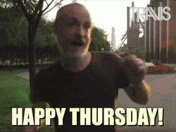 Fran Healy Happy Thursday Meme GIF | GIFDB.com