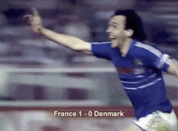 France National Team Excited Player Running GIF | GIFDB.com