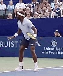 Francis Tiafoe Terrible Fall GIF | GIFDB.com