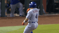 Francisco Alvarez Celebrating Backward Run GIF | GIFDB.com