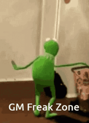 Freaky Kermit The Frog Dancing GIF | GIFDB.com