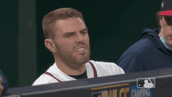 Freddie Freeman Stretching Shoulder GIF | GIFDB.com