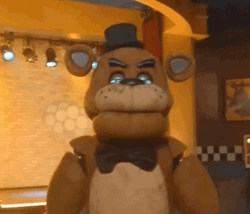 Freddy Fazbear Looking Around Meme GIF | GIFDB.com