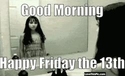 Friday 13th Ghost In The Mirror GIF | GIFDB.com