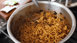 Fried Noodle Coming Up GIF | GIFDB.com