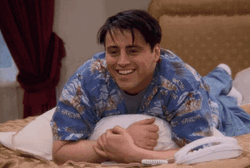Friends Joey Tribbiani Happy Then Sad Mood GIF | GIFDB.com