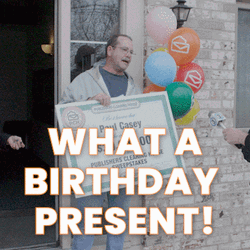 Friends Surprise Birthday Present GIF | GIFDB.com