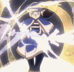 Frieren Mesmerizing Magical Powers GIF | GIFDB.com