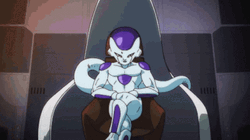 Frieza Sitting On His Throne GIF | GIFDB.com