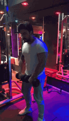 Front And Side Lateral Raises GIF | GIFDB.com
