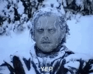 Frozen Jack Nicholson Yes GIF | GIFDB.com