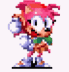Funny Amy Rose Dancing GIF | GIFDB.com