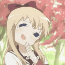 Funny Anime Teehee Distort Face GIF | GIFDB.com