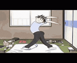 Funny Anime Wave Dance GIF | GIFDB.com