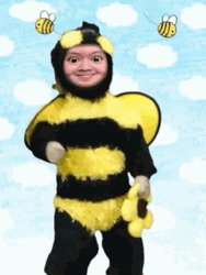 Funny Bee Filter Meme GIF | GIFDB.com