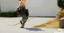 Funny Big Head Urban Meyer Running GIF | GIFDB.com