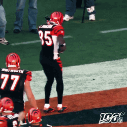 Funny Chad Johnson Ickey Shuffle Dance GIF | GIFDB.com