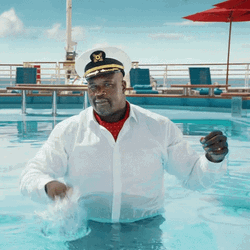Funny Cruise Shaq On Water GIF | GIFDB.com