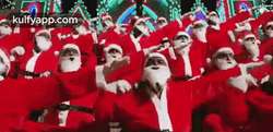 Funny Dancing Santa Claus Team GIF | GIFDB.com