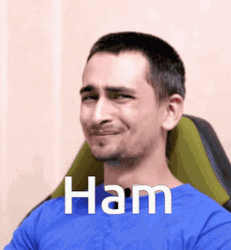 Funny Ghioc Ham Face GIF | GIFDB.com