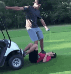 Funny Golf Tantrum Kid GIF | GIFDB.com