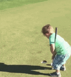 Funny Golf Kid Cry GIF | GIFDB.com