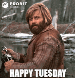 Funny Happy Tuesday Robert Redford Nodding GIF | GIFDB.com