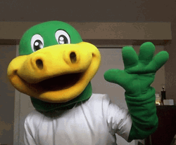 Funny Hello Dexter The Parkasaurus GIF | GIFDB.com
