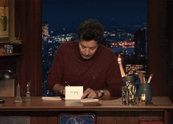 Funny Hello Jimmy Fallon Didn't See You GIF | GIFDB.com