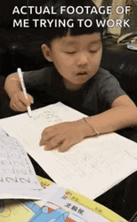 Funny Kid Studying GIF | GIFDB.com